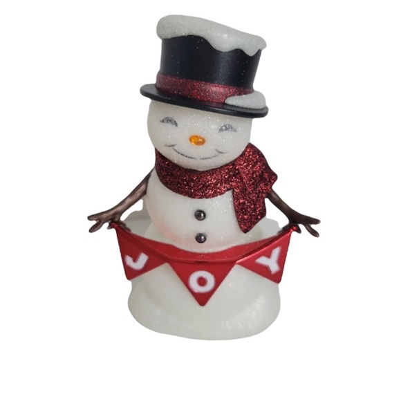 Bath & Body Works | Accents | Nwt Bath Body Works Joy Snowman ...